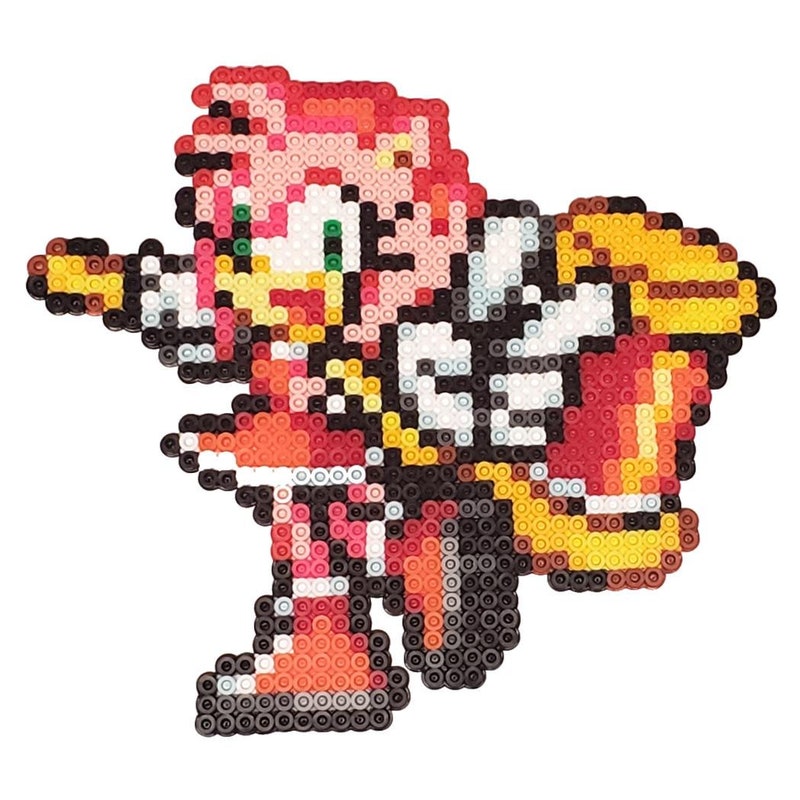 Sonic Perler Bead Pattern - Etsy
