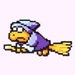 Yoshi's Island Kamek Koopa Perler Bead Sprite, Super Mario World, Mario ...