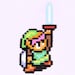 Super Mario World Mario Luigi Perler Bead Sprite, Cape Flying, Feather ...