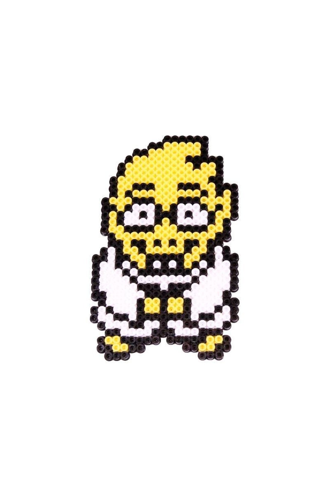 Alphys Perler Bead Sprite From Undertale | RPG Pixel Art Collectible ...