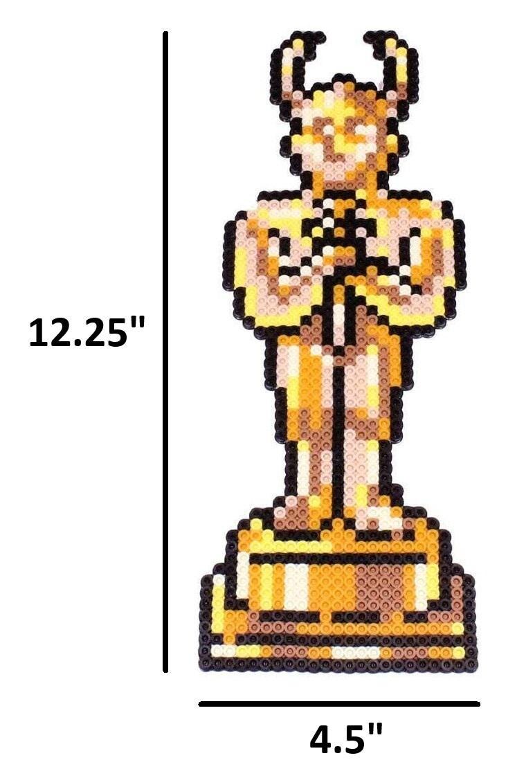 Earthbound Mother 2 Mani Mani Statue Sprite | SNES 16-bit Pixel Bead ...