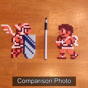 Bead Art Sprite: Kid Icarus Pit | NES 8-bit Pixel Bead Wall Art - Etsy