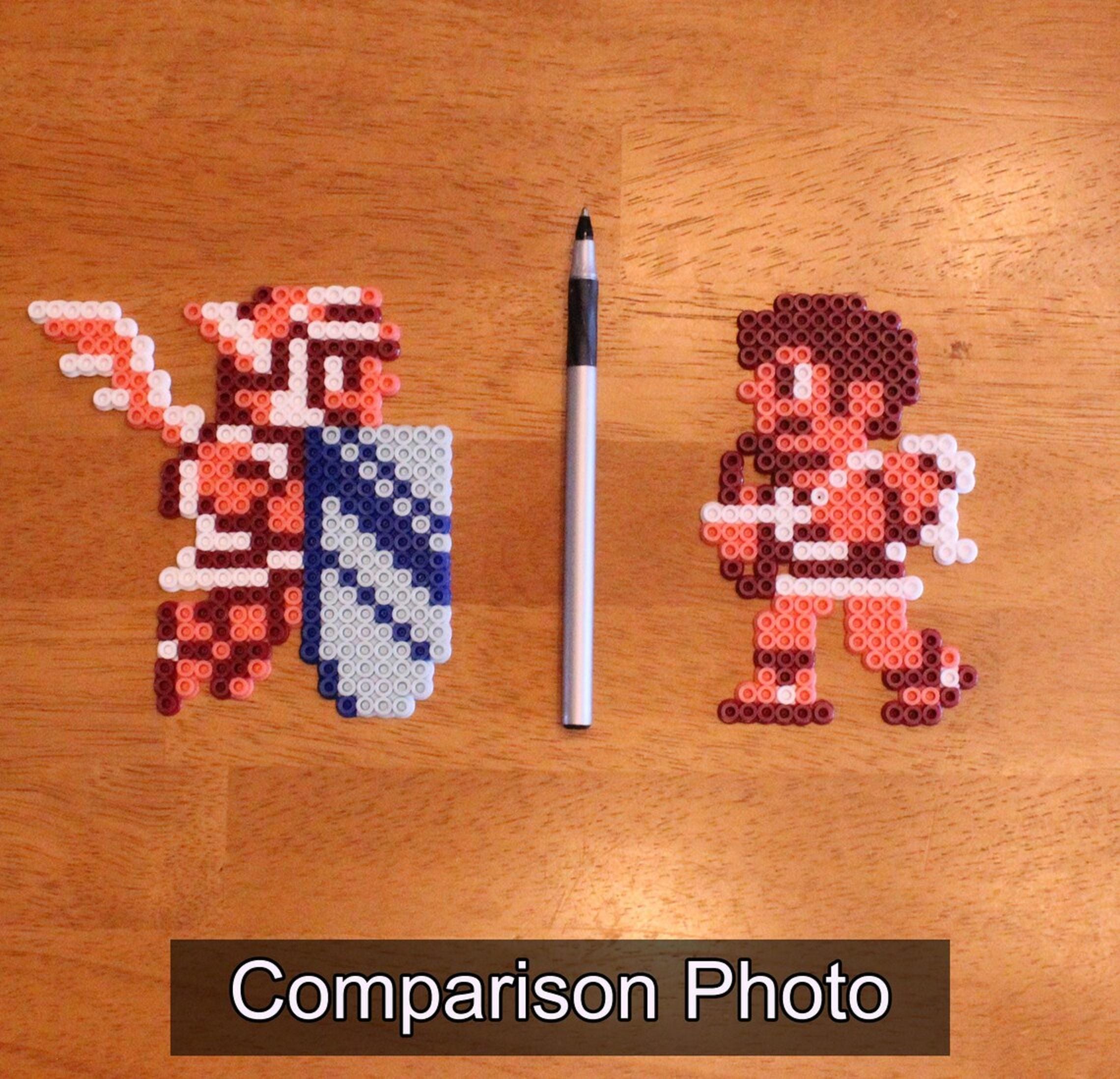 Bead Art Sprite: Kid Icarus Pit | NES 8-bit Pixel Bead Wall Art - Etsy