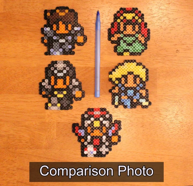 Final Fantasy Mystic Quest Perler Bead Sprite Set | SNES 16-bit RPG Art ...