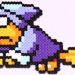 Yoshi's Island Kamek Koopa Perler Bead Sprite, Super Mario World, Mario ...