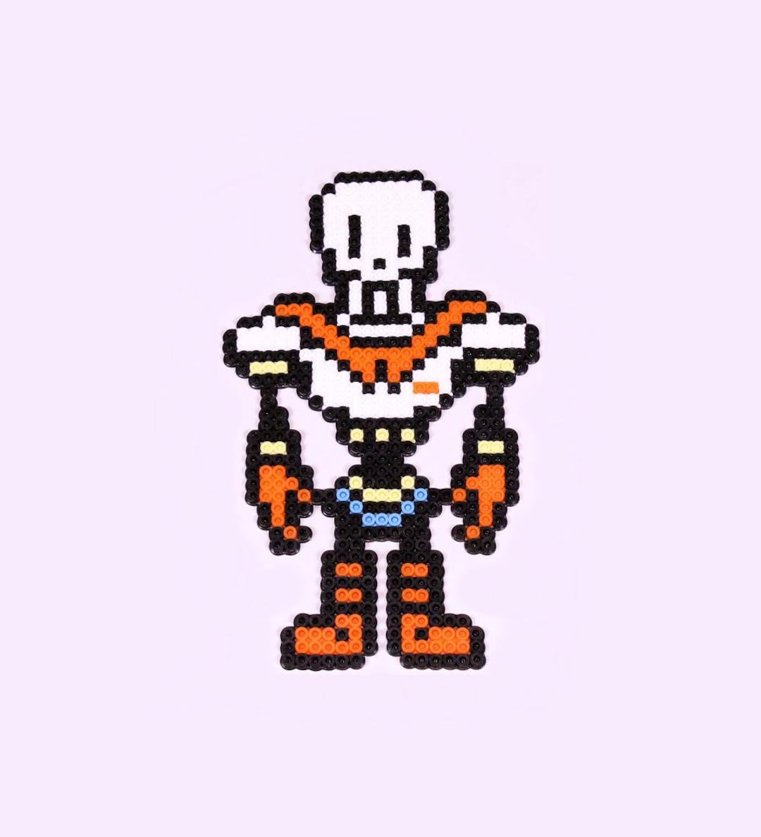 Undertale Papyrus Perler Bead Sprite, Pixel Art, RPG, Video Game, Art ...