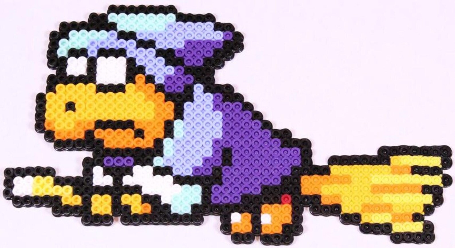 Kamek Koopa Perler Bead Sprite From Yoshi's Island | Super Mario World ...