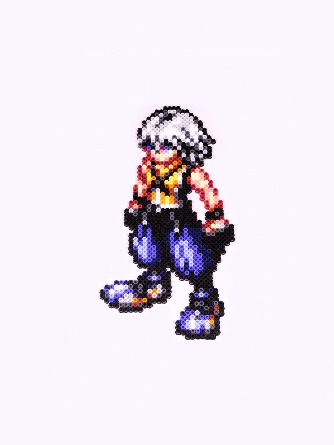 Kingdom Hearts Riku Perler Bead Sprite, Pixel Art, Bead Art, Chain of ...