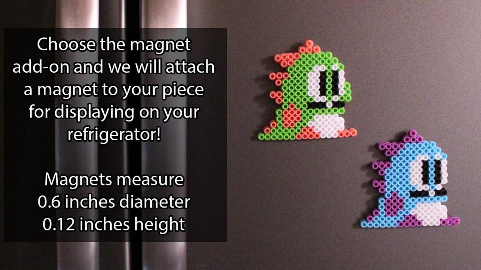 Bubble Bobble Perler Bead Figures | NES Pixel Art Set | 8-bit Game Room ...