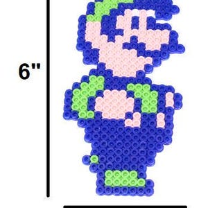 SMB2 Bead Art Collection | Mario Bros 2 NES 8-bit Perler Bead Figures ...