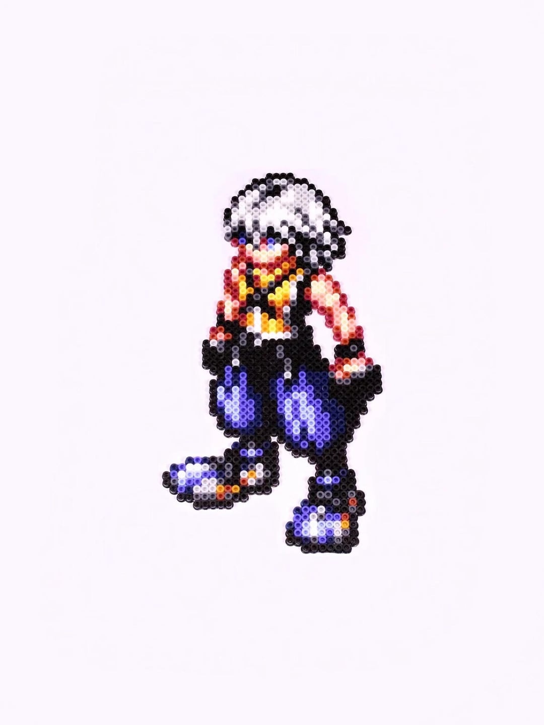 Riku Bead Sprite Creation | Kingdom Hearts Chain of Memories Pixel Bead ...
