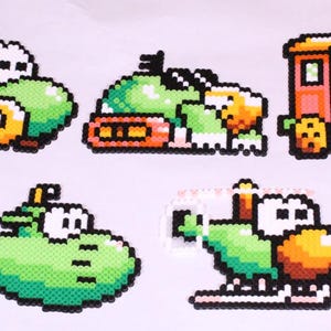 Yoshi's Island Vehicle Transformations Bead Bundle, Car Yoshi, Train ...