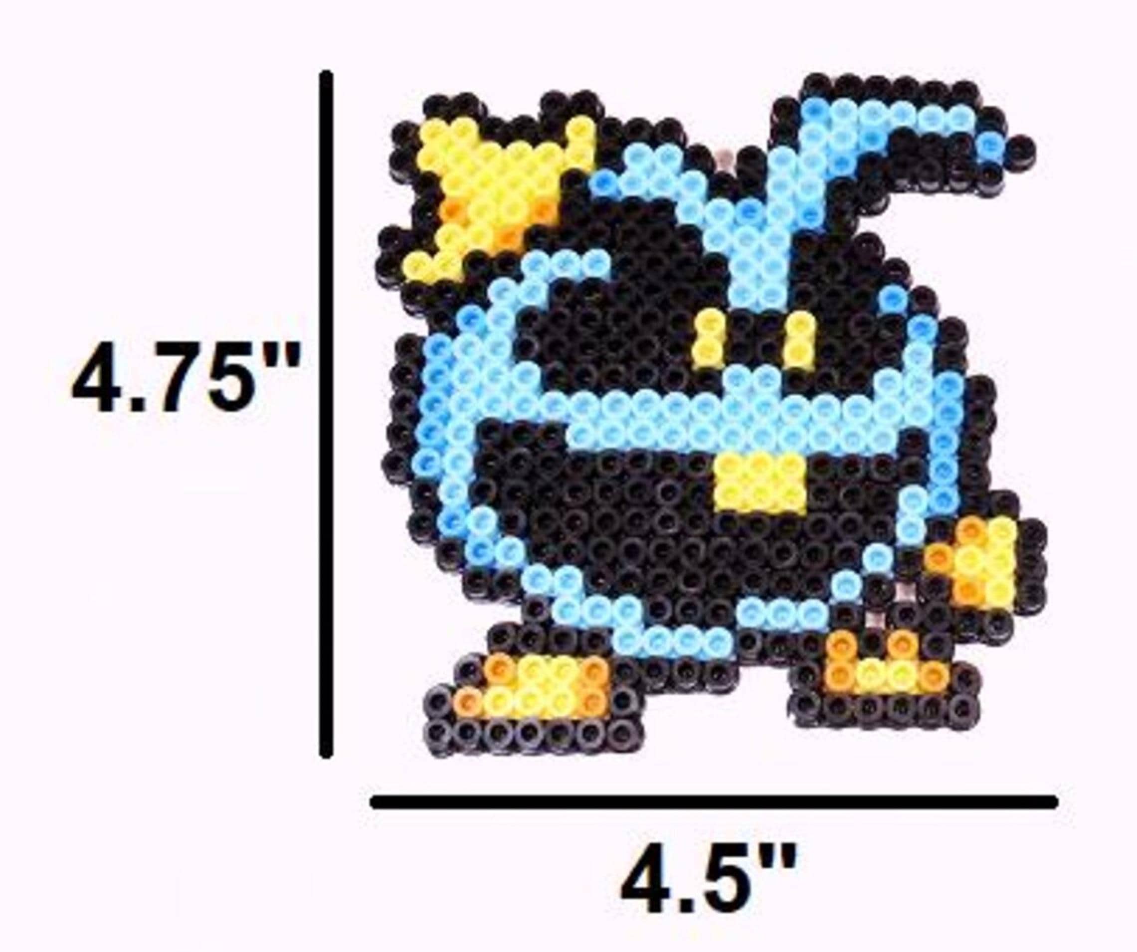 Doctor Mario Virus Pixel Art | 8-bit Perler Bead Pattern & Figure Set ...