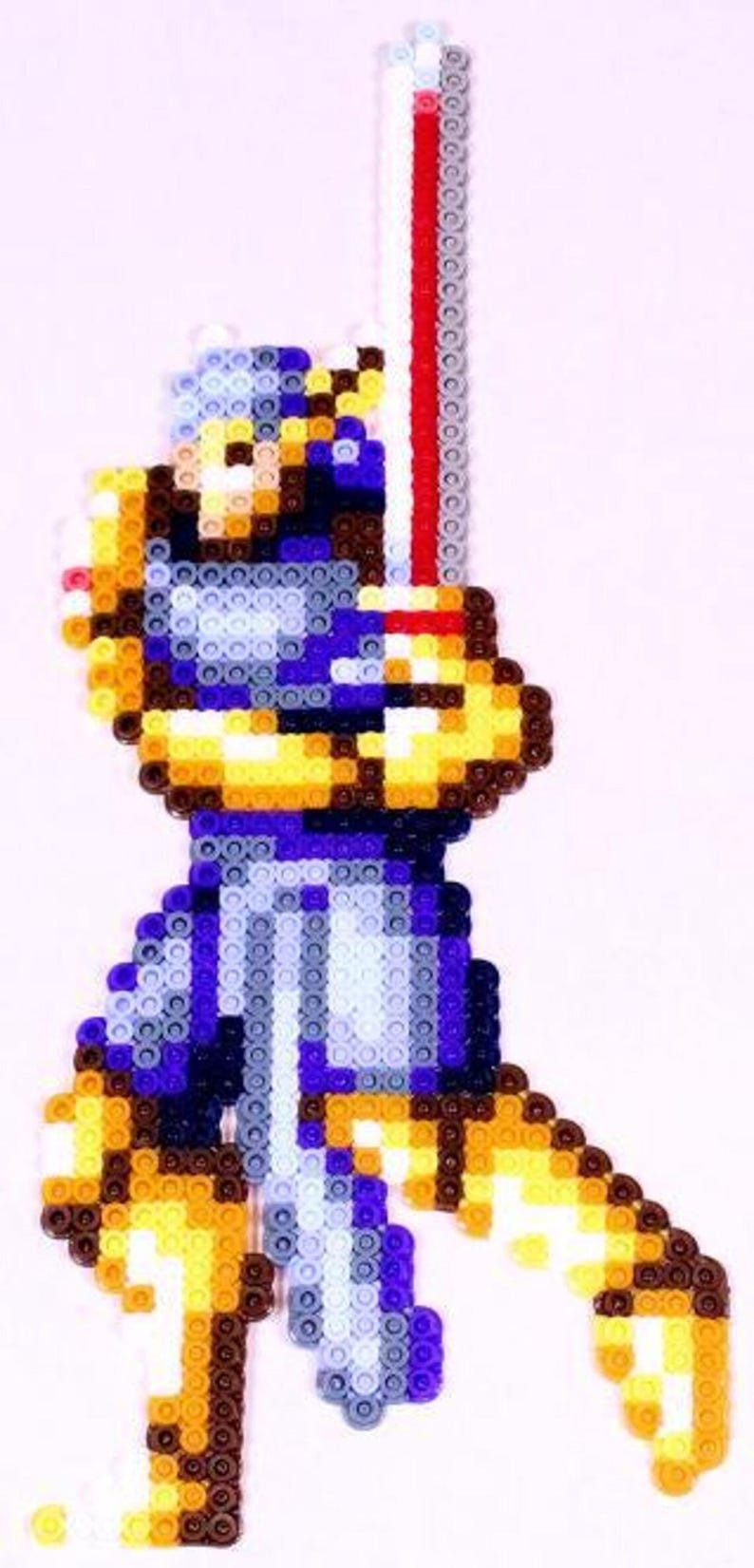 Actraiser Master Perler Bead Sprite | SNES 16-bit Pixel Art | Retro ...