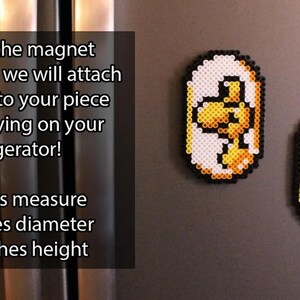 Super Mario World Yoshi & Peach Coin Perler Bead Sprite Set | Dragon ...
