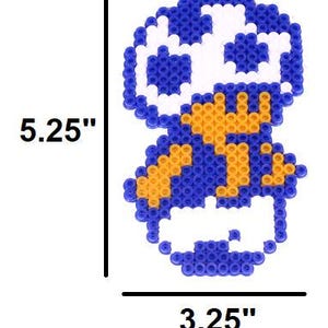 SMB2 Bead Art Collection | Mario Bros 2 NES 8-bit Perler Bead Figures ...