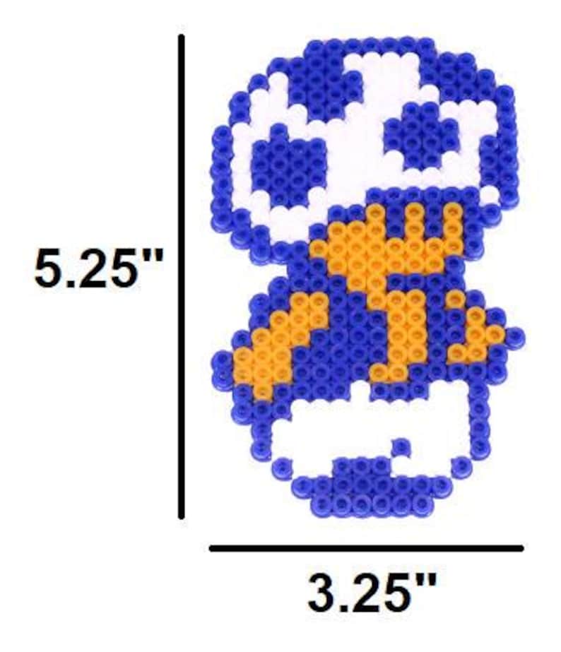 SMB2 Bead Art Collection | Mario Bros 2 NES 8-bit Perler Bead Figures ...