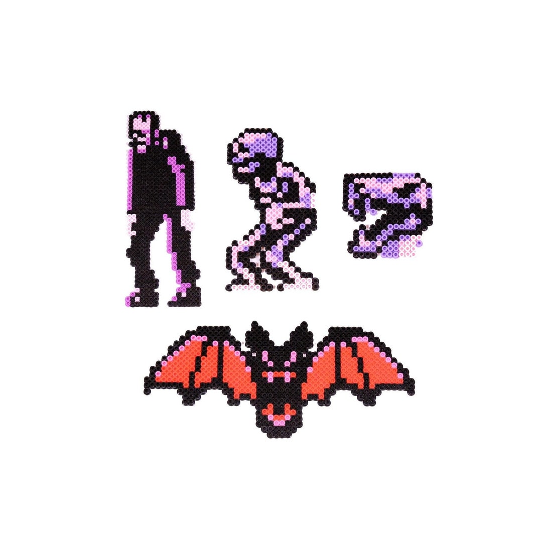 Castlevania NES Enemies Bead Sprite Collection | Skeleton, Frankenstein ...