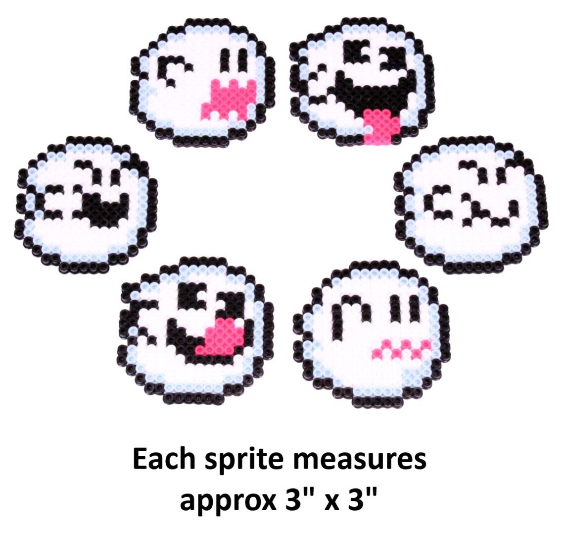 Mario World Boo Buddies Bead Collectibles, Mario Ghosts, Boo Buddy ...
