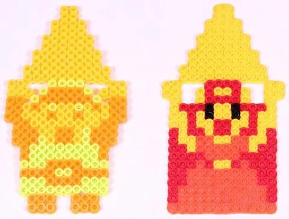 Zelda Triforce Pixel