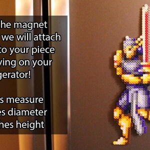 Actraiser Master Perler Bead Sprite | SNES 16-bit Pixel Art | Retro ...