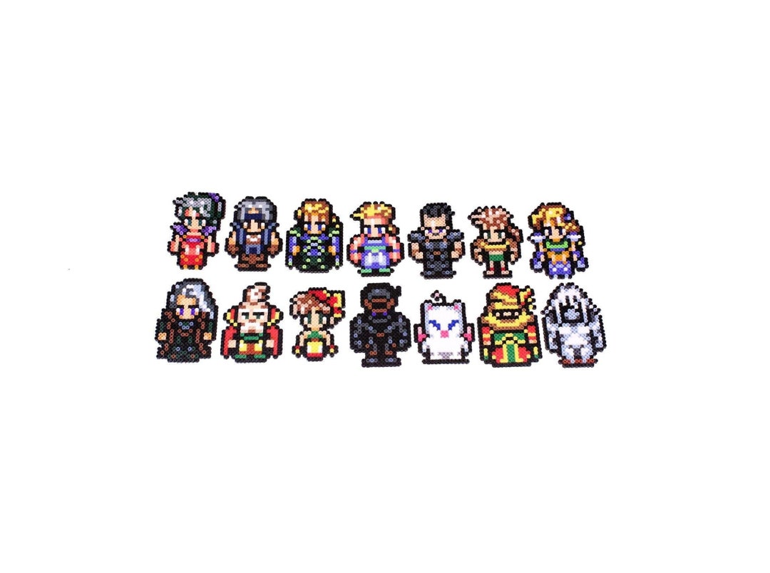 Final Fantasy 6 Perler Sprite Bead Set, 16-bit SNES, FFVI Pixel Art - Etsy