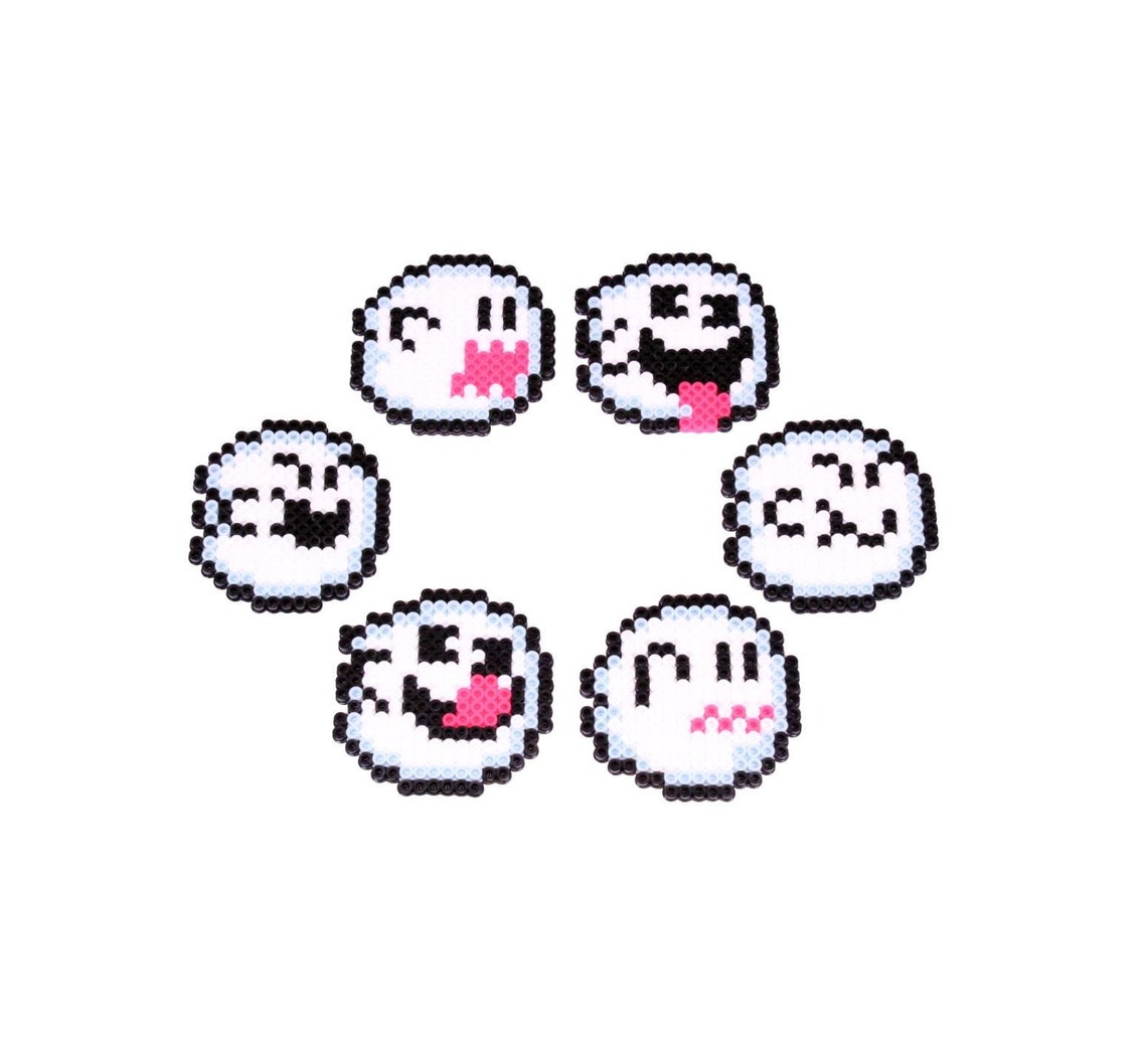 Mario World Boo Buddies Bead Collectibles, Mario Ghosts, Boo Buddy ...