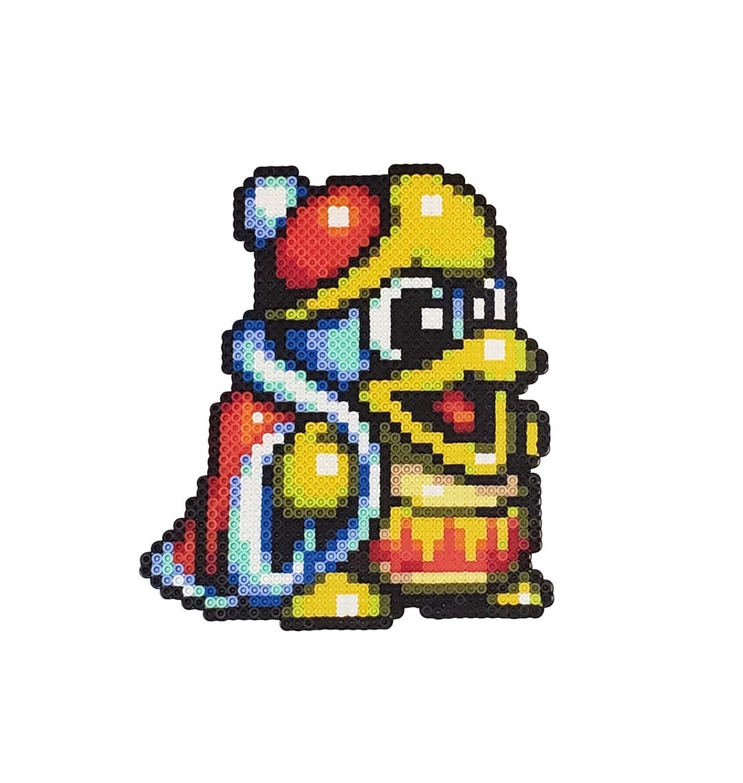 King Dedede Kirby Perler Bead Sprite, Pixel Art Figure, Retro Nintendo ...