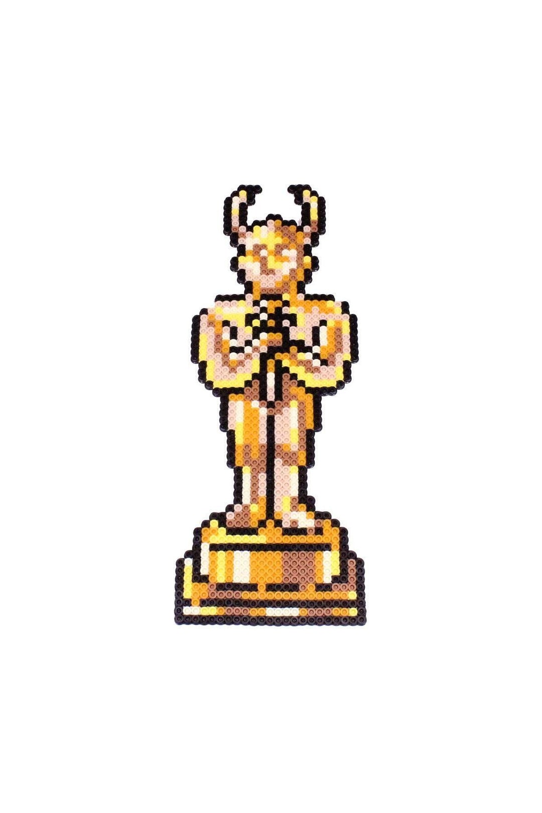 Earthbound Mother 2 Mani Mani Statue Sprite | SNES 16-bit Pixel Bead ...
