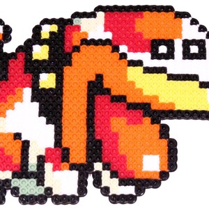 Yoshi's Island Poochy Pixel Art | Perler Bead Design | Mario Bros ...