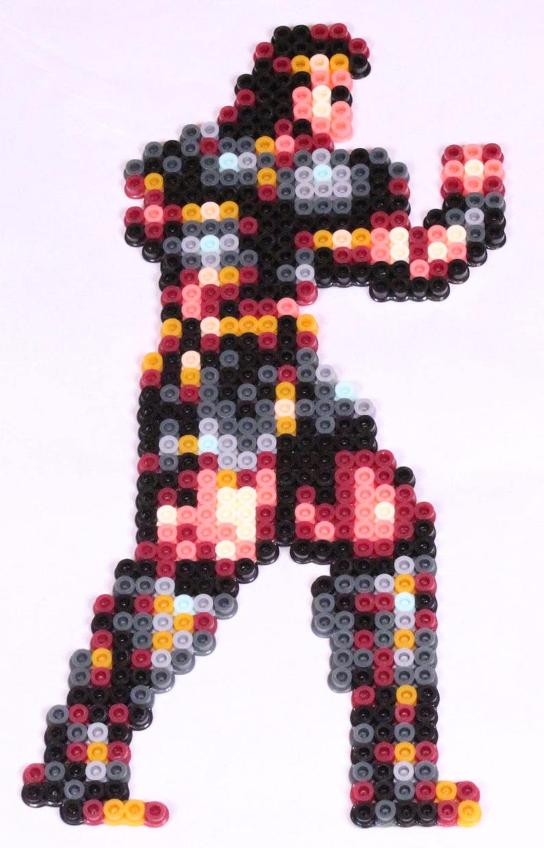 Castlevania IV Bead Art: Simon Belmont | SNES Pixel Decor for Gamers - Etsy