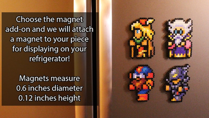 Final Fantasy 4 Bead Sprite Collection | SNES 16-bit Pixel Art Set - Etsy