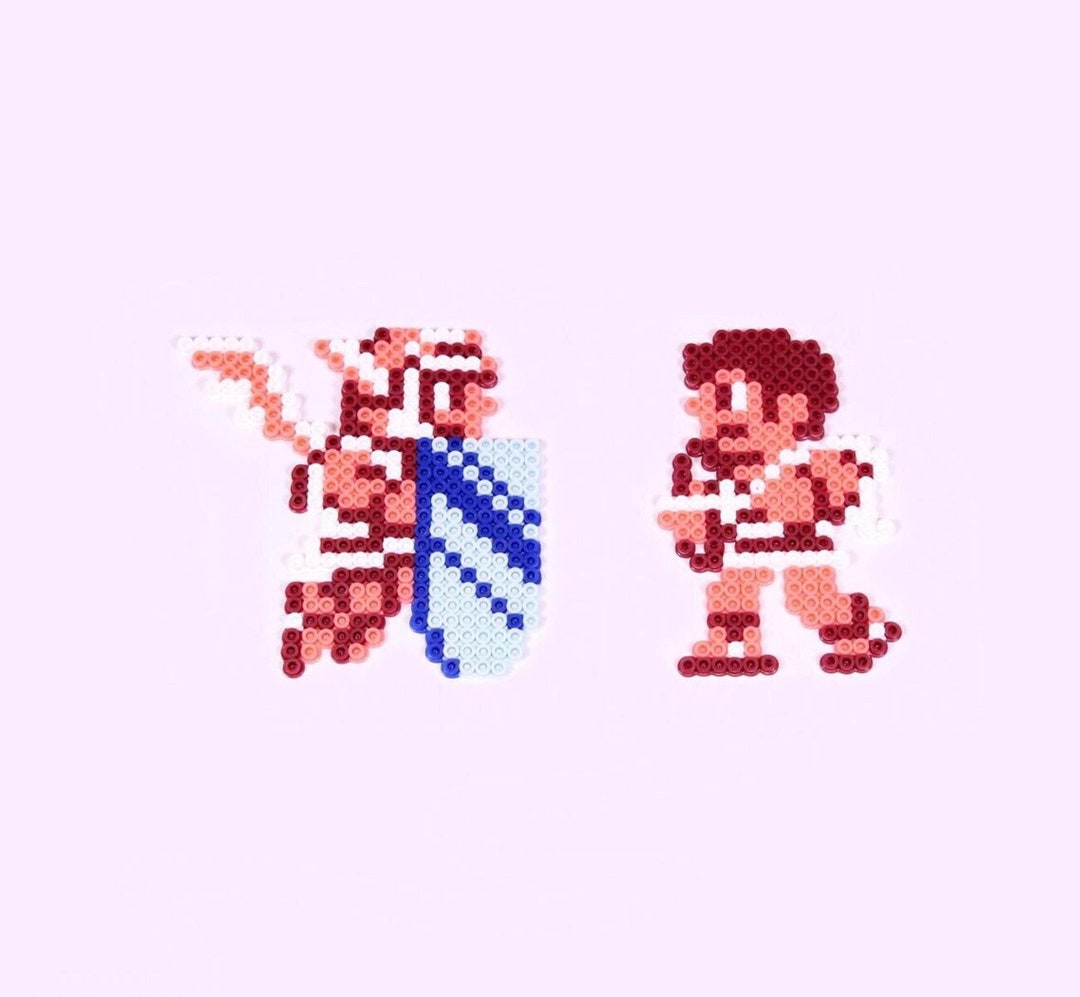 Bead Art Sprite: Kid Icarus Pit | NES 8-bit Pixel Bead Wall Art - Etsy