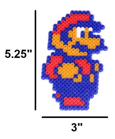 SMB2 Bead Art Collection | Mario Bros 2 NES 8-bit Perler Bead Figures ...