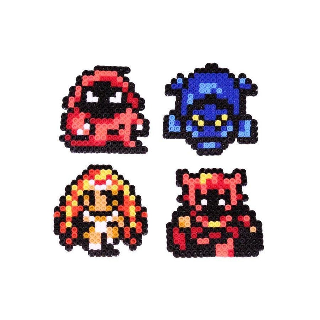 Final Fantasy 4 Four Fiends Elemental Archfiends Fuse Bead Set, FFIV ...