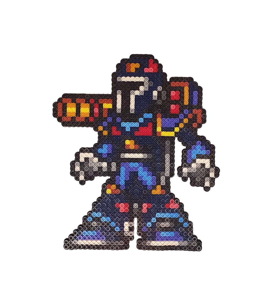 Vile MK-II Mega Man X3 Perler Sprite, SNES Pixel Art Figure, 16-bit ...