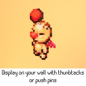 Kingdom Hearts Moogle Bead Sprite Artwork | GBA Pixel Bead Character - Etsy