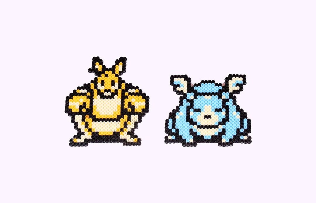 Oracle of Seasons & Ages Ricky and Moosh Hama Bead Art Set | Gameboy ...