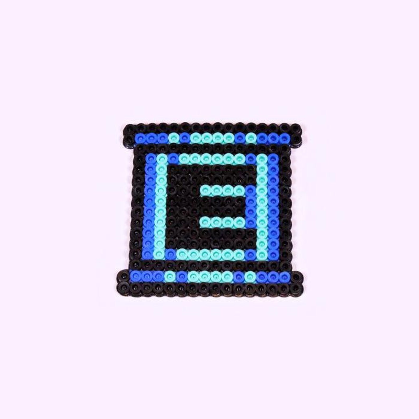 Mega Man Energy E Tank Perler Bead Sprite, NES, 8-bit, Pixel Art, Bead ...