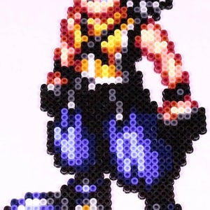 Riku Bead Sprite Creation | Kingdom Hearts Chain of Memories Pixel Bead ...