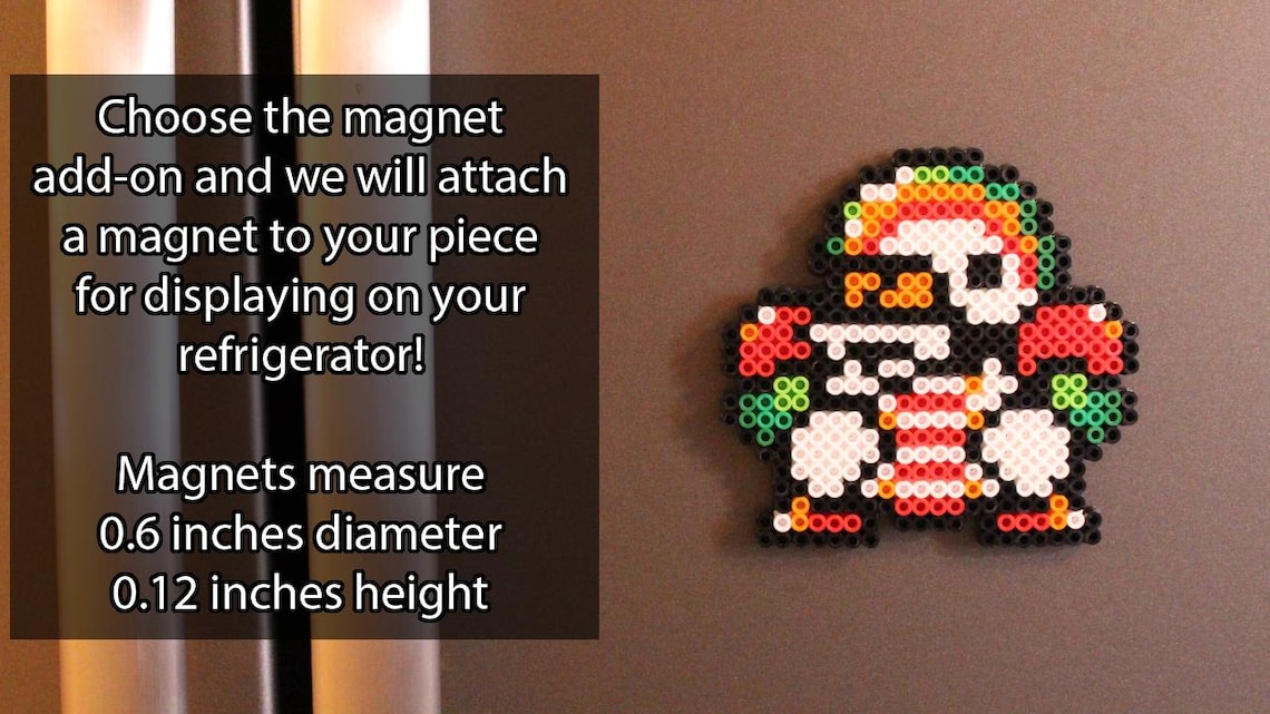 Super Mario World Chargin Chuck Perler Bead Sprite, SNES, 16-bit, Mario ...