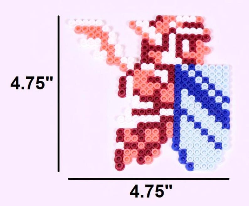 Bead Art Sprite: Kid Icarus Pit | NES 8-bit Pixel Bead Wall Art - Etsy