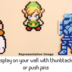 Super Mario World Mario Luigi Perler Bead Sprite, Cape Flying, Feather ...