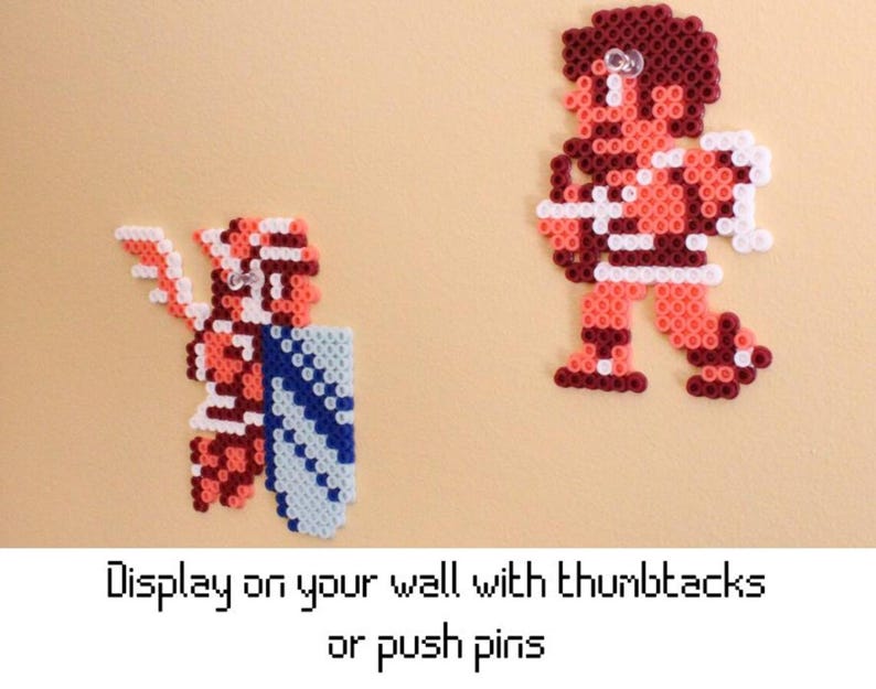 Bead Art Sprite: Kid Icarus Pit | NES 8-bit Pixel Bead Wall Art - Etsy