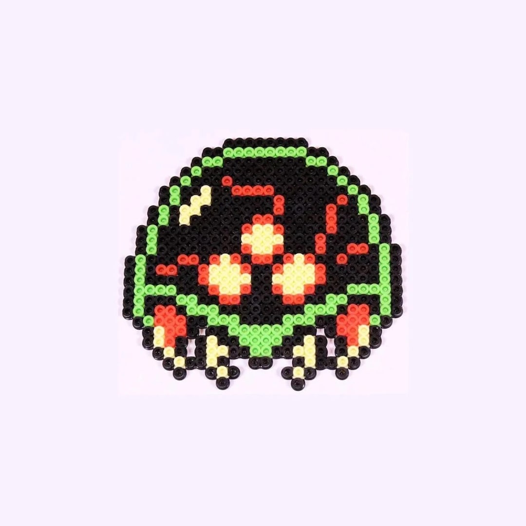 Metroid NES Perler Bead Sprite | 8-bit Pixel Art | Retro Wall Art ...