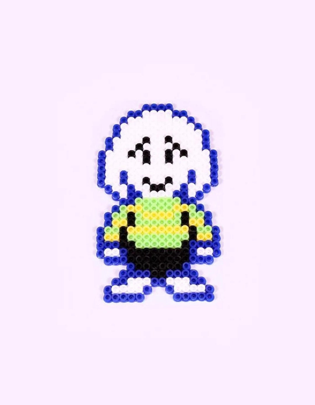 Collectible Asriel Perler Bead Art | Undertale RPG Pixel Figure | Wall ...