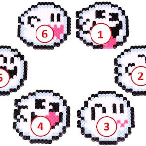 Mario World Boo Buddies Bead Collectibles, Mario Ghosts, Boo Buddy ...
