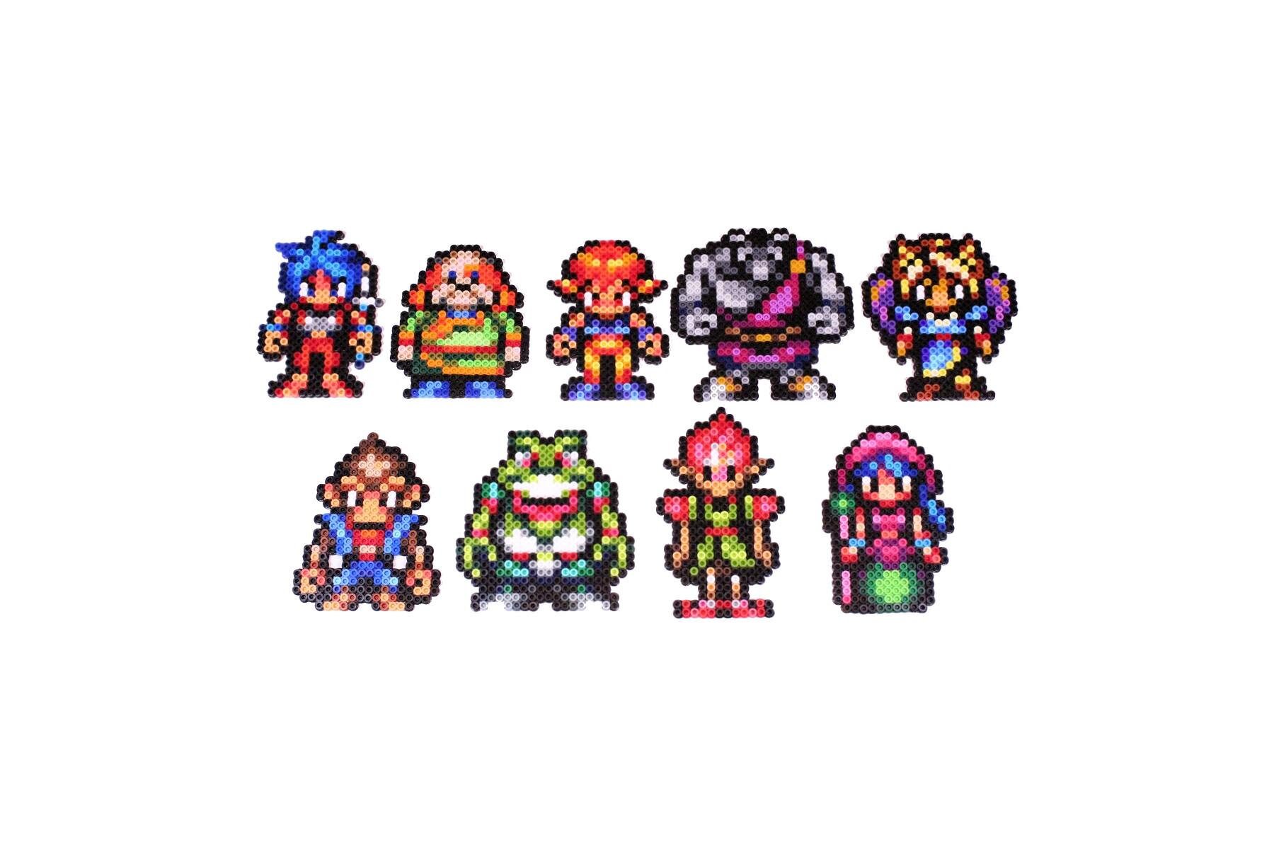 Breath of Fire 2 Perler Bead Sprite Set, SNES, 16bit, Characters, Party ...