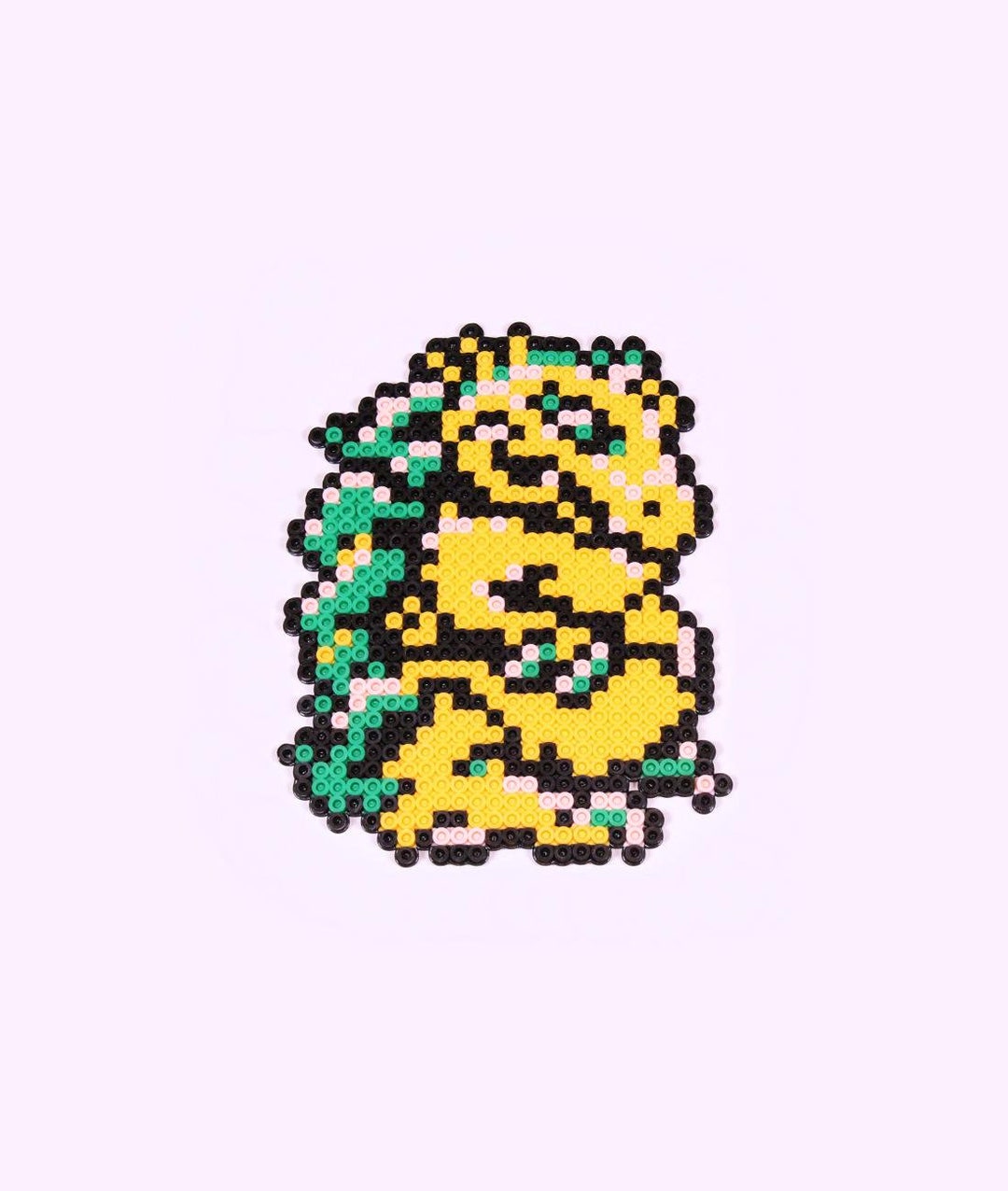 Metroid NES Kraid Perler Bead Sprite, Retro, 8-bit, Nintendo, Bead Art ...