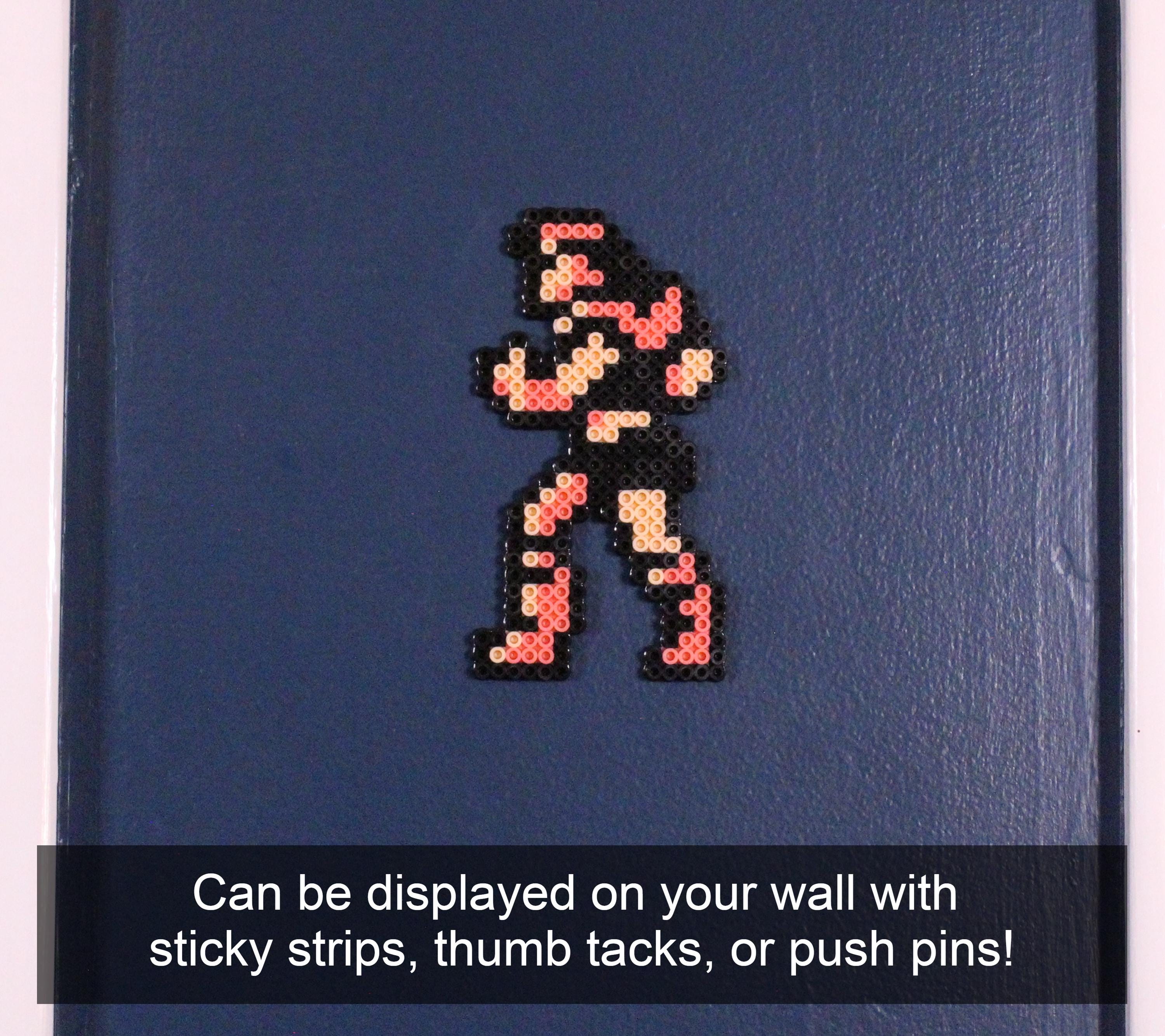 Castlevania 3 Trevor Belmont Perler Bead Sprite | Dracula's Curse NES ...